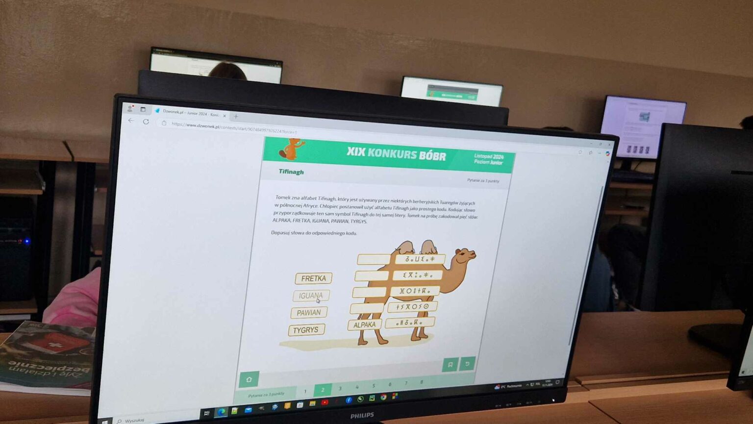 XIX edycja Międzynarodowego Konkursu Informatycznego "BÓBR 2024" - Szkoła Podstawowa im Marii ...